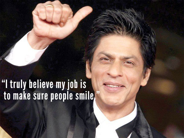 20 Inspiring & Best Quotes From Shahrukh Khan. - Filmibeat
