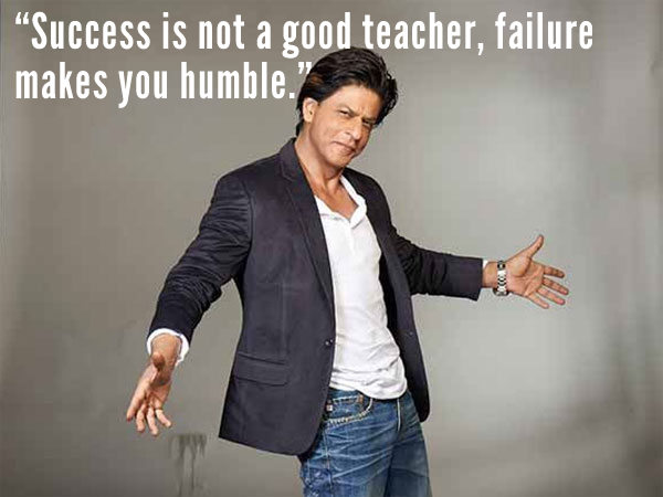 20 Inspiring & Best Quotes From Shahrukh Khan. - Filmibeat