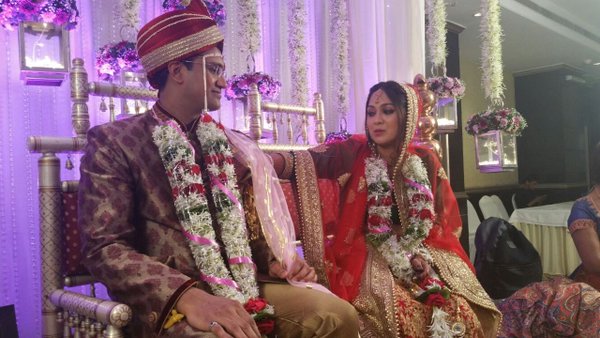 PHOTOS: The 'Rasna Girl' Ankita Jhaveri Marries Vishal Jagtap - Filmibeat