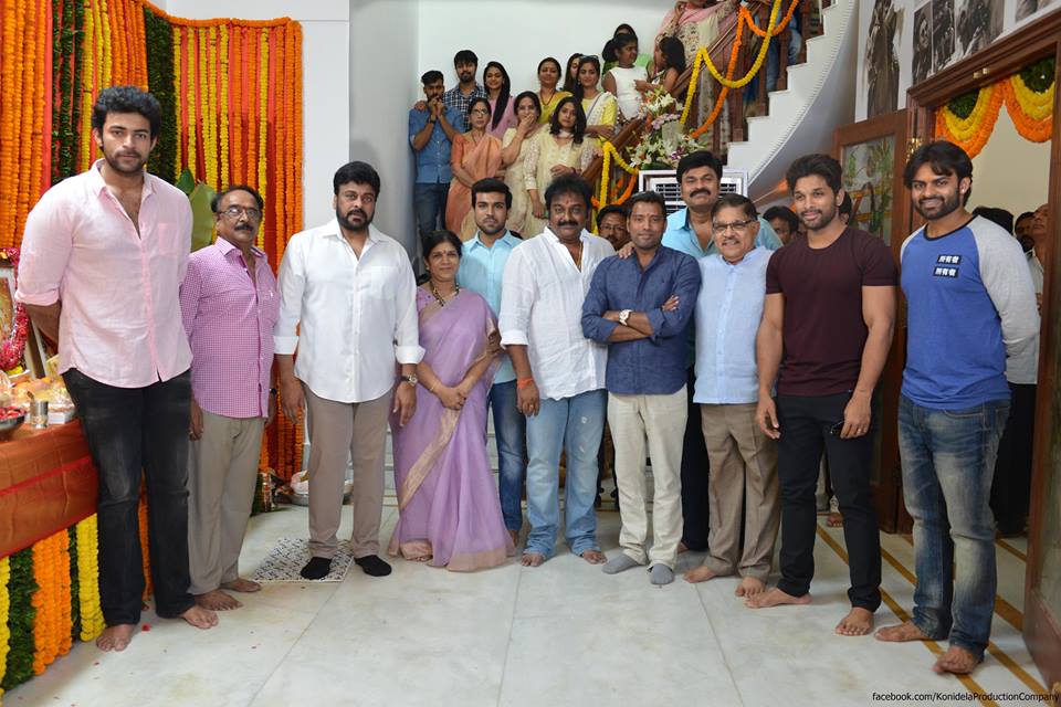 PHOTOS: Chiranjeevi's 150th Movie Launched, Mega Family Spotted ...