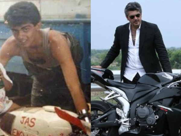 Ajith's Journey From A Racing Enthusiast To A Superstar - Filmibeat