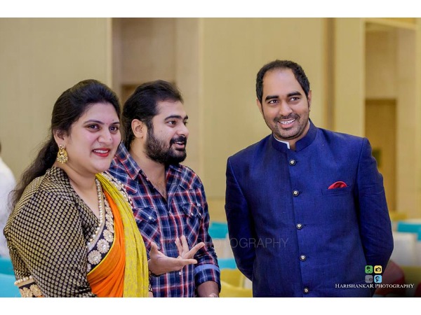 UNSEEN PHOTOS: Director Krish Jagarlamudi Engagement With Dr Ramya ...