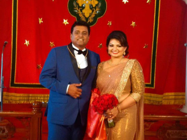 Sandra Thomas Ties The Knot With Businessman Wilson John Thomas - Filmibeat