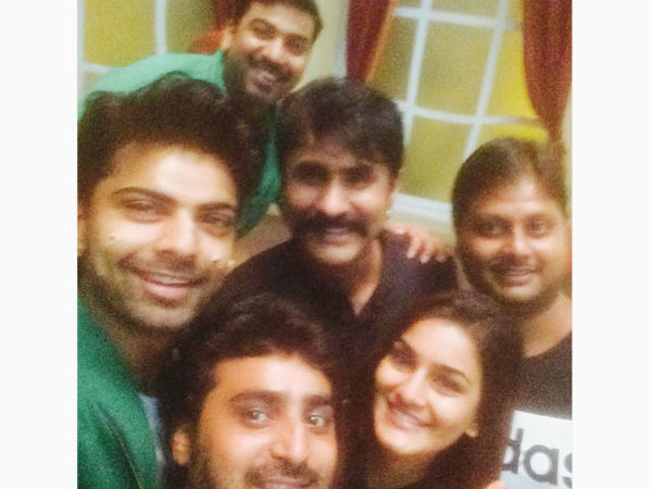Shravan Reddy Aka Aryan Celebrates Birthday With Krishnadasi Team ...