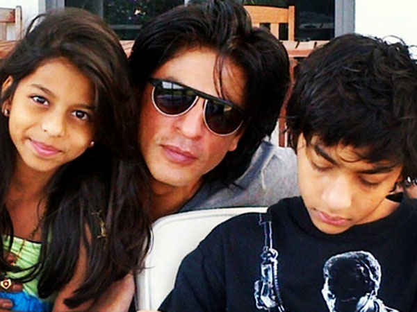 Shahrukh Khan Children Aryan Suhana Childhood Pictures, Aryan Khan Suhana Khan Unseen Pictures ...