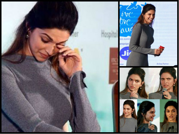Deepika Padukone Cry At Event, Deepika Padukone On Depression, Deepika ...