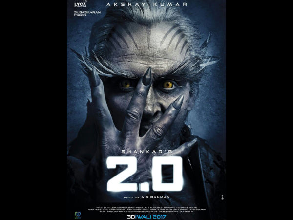 Akshay Kumar Evil Look In Rajinikanth 2 0 Wows Celebs Filmibeat