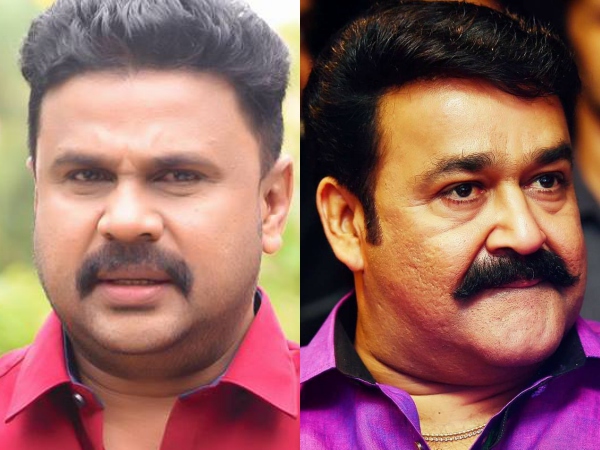 Mohanlal And Dileep In Cold War Thanks To Manju Warrier - Filmibeat