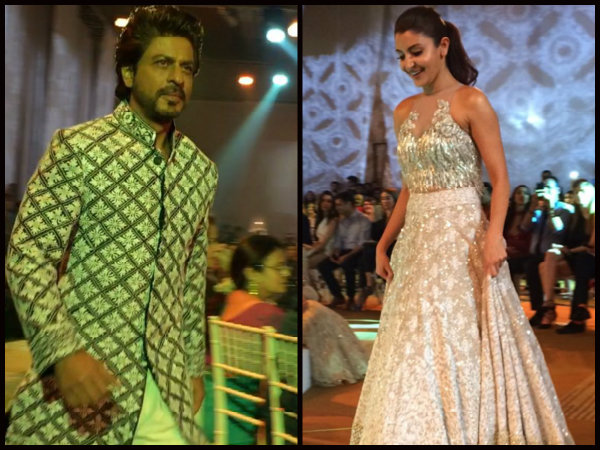 Shahrukh Khan Anushka Sharma, Shahrukh Khan Anushka Sharma Ramp Walk ...