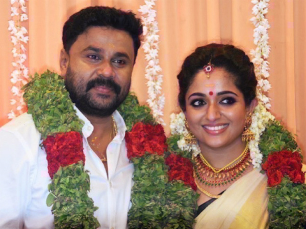 Dileep And Kavya Madhavan Make First Public Appearance After Marriage ...