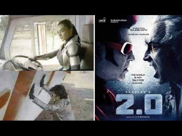 Robo 2.0 Pictures Get Leaked Online. - Filmibeat