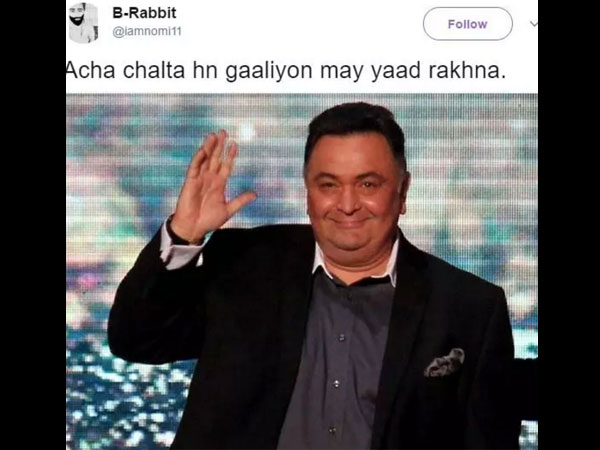 Pakistani Cricket Fans ROAST Rishi Kapoor For Badmouthing Their Team ...