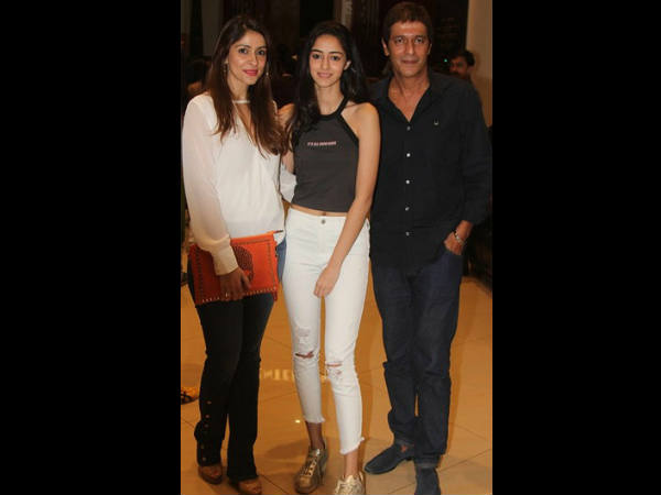 Chunky Pandey's Daughter Ananya Pandey To Debut In Bollywood. - Filmibeat