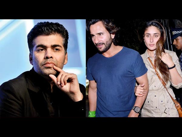 Saif Ali Khan Upset With Karan Johar, Karan Johar Makes Saif Ali Khan ...