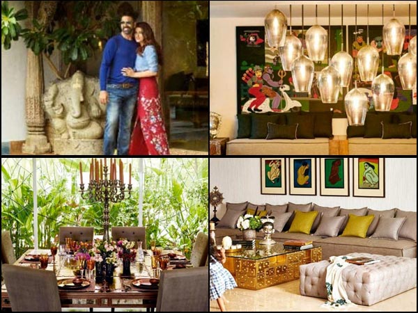 Akshay Kumar Sea Facing Home Inside Pictures, Shahrukh Khan Mannat ...