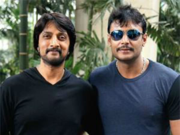 Kichcha Sudeep Opens Up About Darshan Thoogudeep - Filmibeat