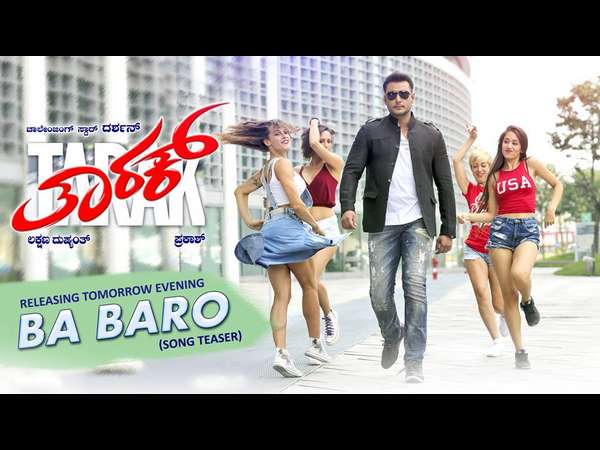 Challenging Star Darshan Acknowledges His Co-stars Of Tarak Film ...