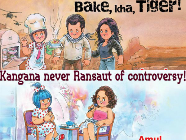 10 Amul Cartoons On Bollywood. - Filmibeat