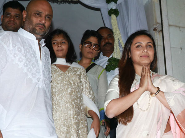 Rani Mukerji Father Prayer Meet Pictures Attended By Aishwarya Rai ...