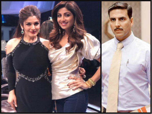 Raveena Tandon Shilpa Shetty Take A Dig At Akshay Kumar, Ex Girlfriends ...
