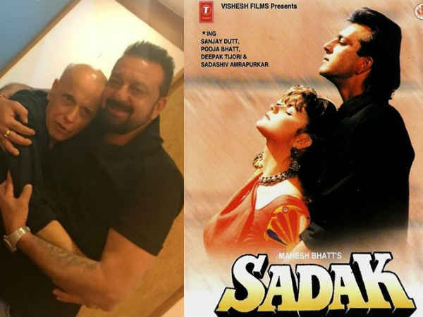 Sanjay Dutt thanks Mahesh Bhatt for Sadak - Filmibeat