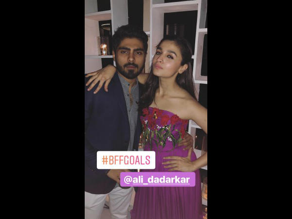 Alia Bhatt spotted with ex boyfriend Ali Dadarkar after her break-up ...