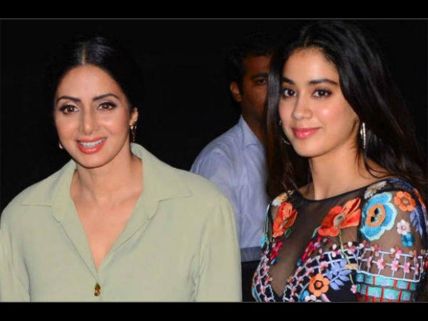 Sridevi With Her Daughter Jhanvi Kapoor & Khushi Kapoor. - Filmibeat