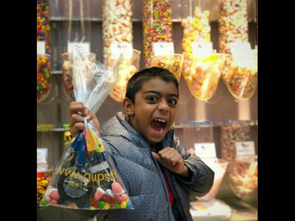 Ajay Devgn celebrates his 49th birthday with wife Kajol and kids Nysa ...