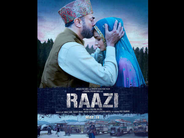 First look posters of Alia Bhatt's Raazi out - Filmibeat