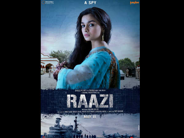First look posters of Alia Bhatt's Raazi out - Filmibeat