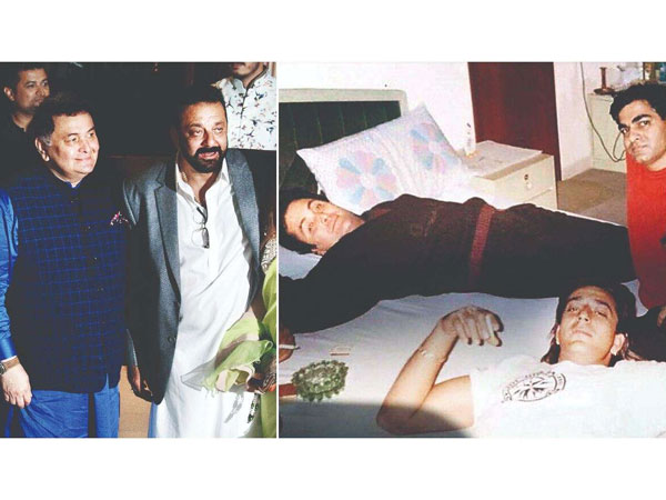 Rishi Kapoor Fired Sanjay Dutt For Spoiling Ranbir Kapoor, Rishi Kapoor Got Angry When Sanjay ...