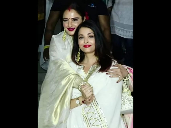 Rekha Showers Aishwarya Rai Bachchan With Love & Kisses & Shares A ...