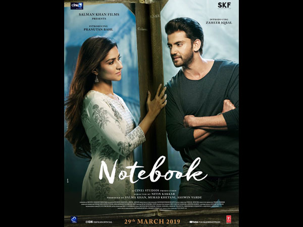 Notebook First Look: Salman Khan Introduces Zaheer Iqbal & Nutan's ...