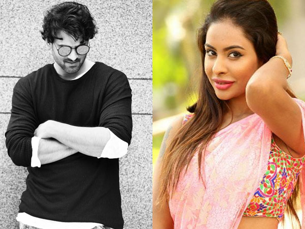 Prabhas Is My Dream Boy, Says Sri Reddy - Filmibeat