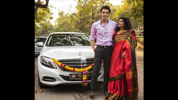 Parth Samthaan Buys A Swanky Car; Poses Happily With His Proud Mother ...