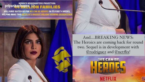 Priyanka Chopra Announces We Can Be Heroes Sequel, Says 'Heroics Are ...