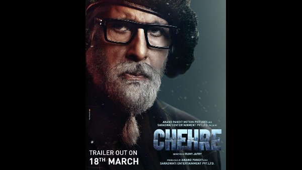 Chehre: Amitabh Bachchan Looks Flamboyant In The New Poster - Filmibeat
