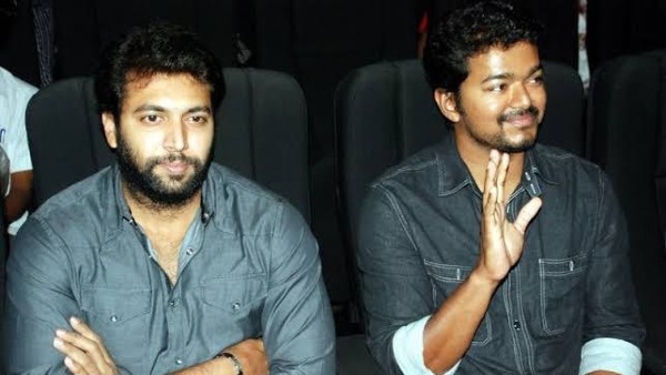 Vijay Meets Jayam Ravi At A Wedding Reception, Video Takes The Internet ...