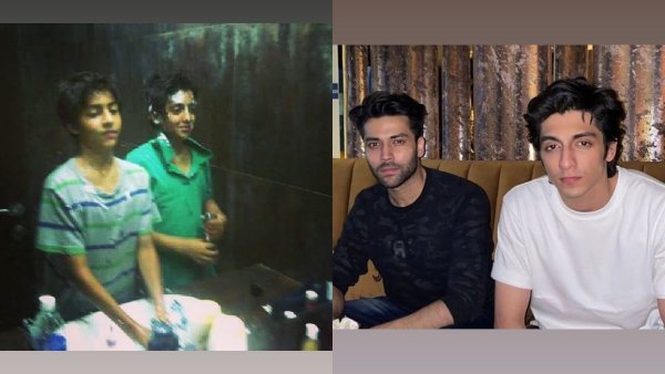 Ananya Panday's Cousin Ahaan Shares Aryan Khan's Rare Pictures With Arbaaz Merchant - Filmibeat