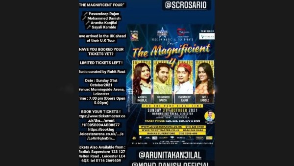 Pawandeep Rajan, Arunita Kanjilal, Md Danish & Sayali Kamble - The ...