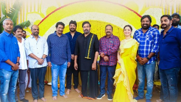 Bholaa Shankar Launched, Chiranjeevi, Meher Ramesh, Tamannaah Bhatia ...