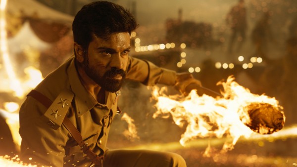 RRR: Ram Charan’s Intense Look Sets The Internet On Fire! - Filmibeat