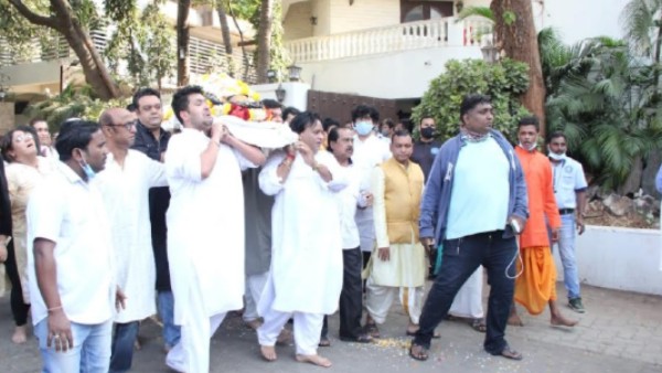 Bappi Lahiri's Funeral | Son Bappa Bids Final Goodbye To The Music ...