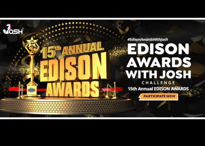 Josh Joins Hands With The Edison Awards For An Amazing Campaign - Filmibeat