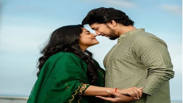 Manjima Mohan And Gautham Karthik Tie The Knot In Chennai Amid Family & Friends - Filmibeat