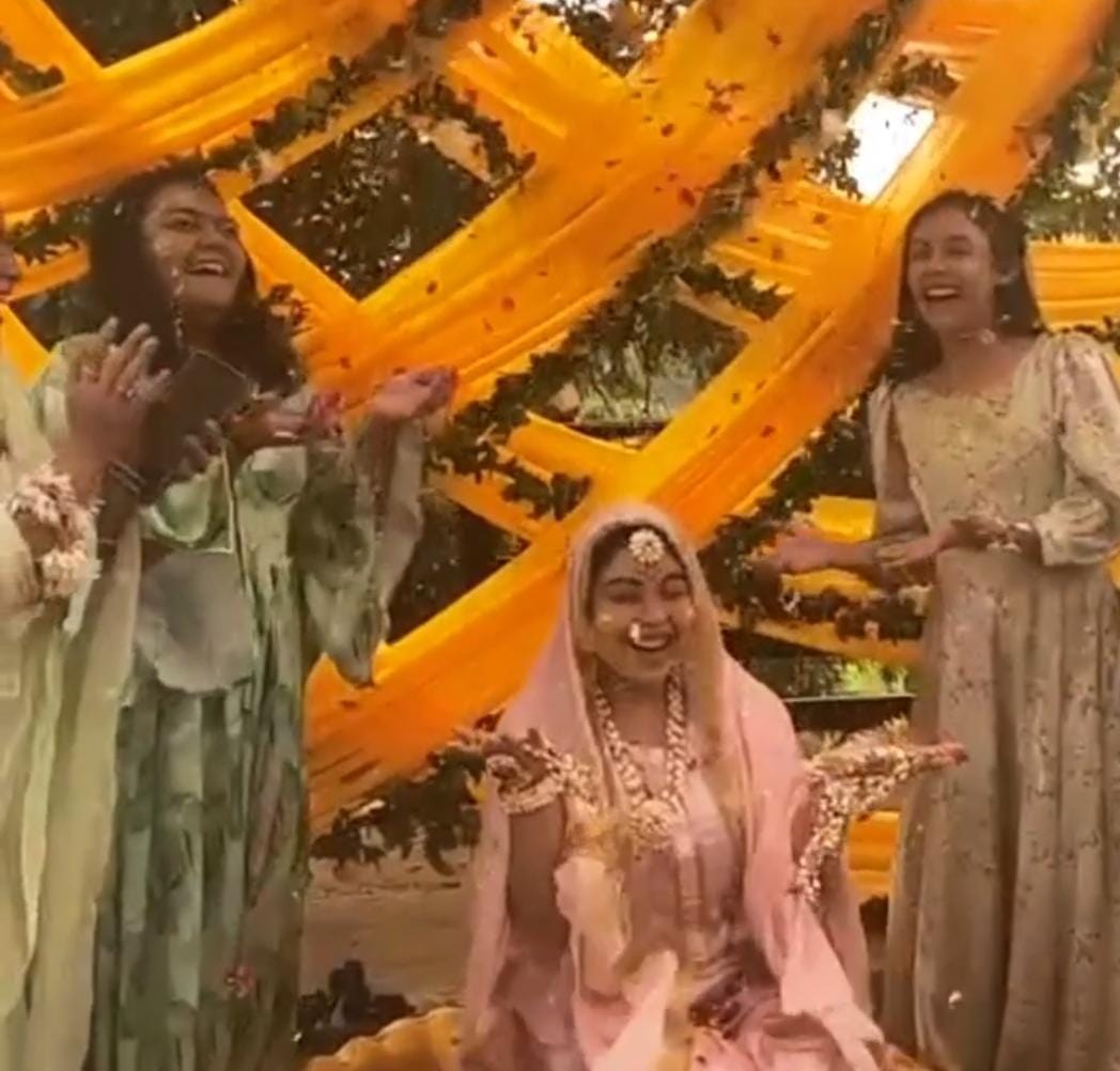 Dipika Kakar And Shoaib Ibrahim Pamper Bride-To-Be Saba Ibrahim At Her Haldi Ceremony; PICS ...