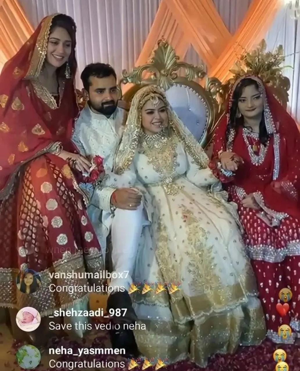 Shoaib Ibrahim’s Sister Saba Ibrahim Ties The Knot With Khalid Niaz ...