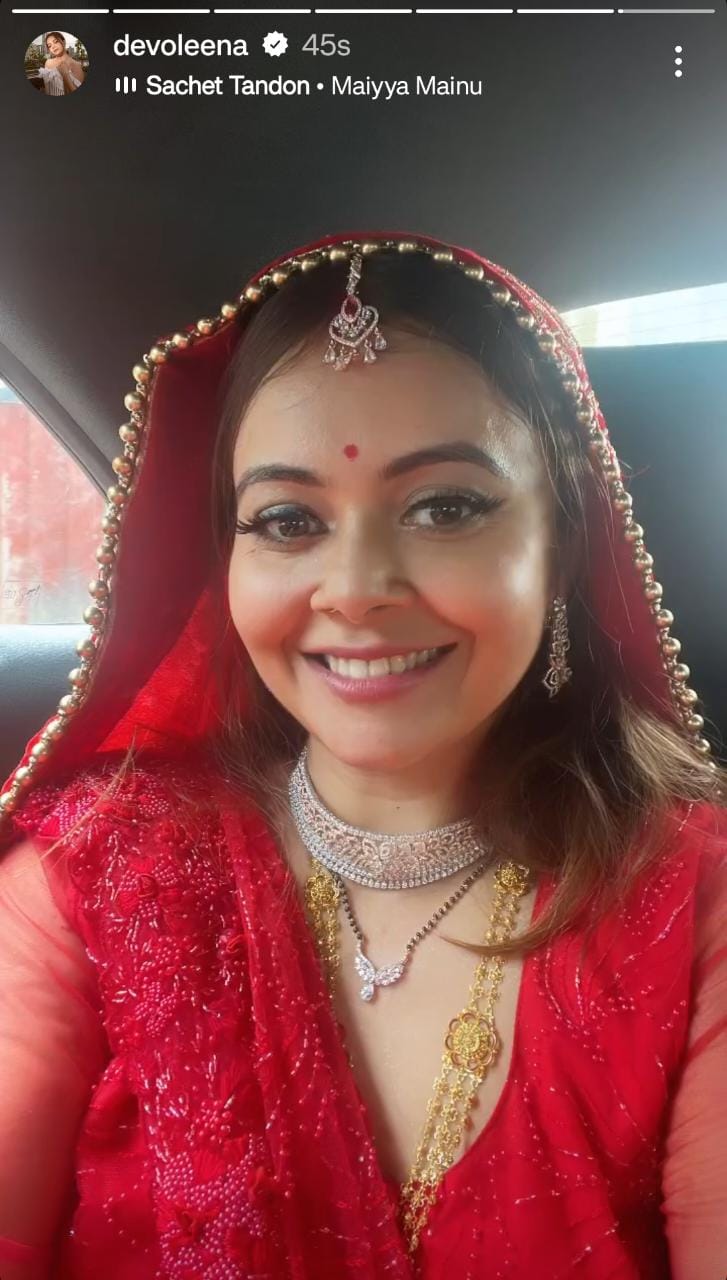 Devoleena Bhattacharjee Wedding Pics Husband Image - Filmibeat