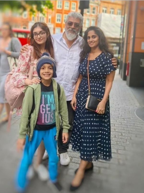 Ahead Of Thunivu's Release, Ajith & Shalini's Family Pictures Go Viral ...