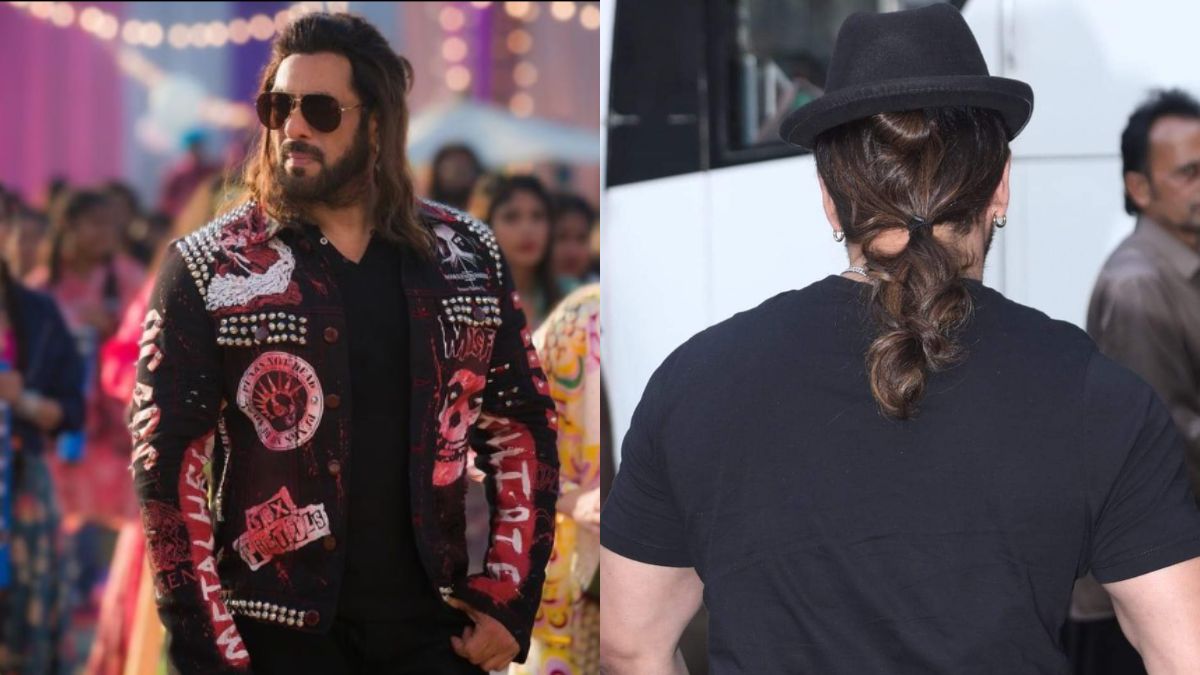Sasta Pathaan: Fans TROLL Salman Khan As He Dons Long Hair & Ponytail ...